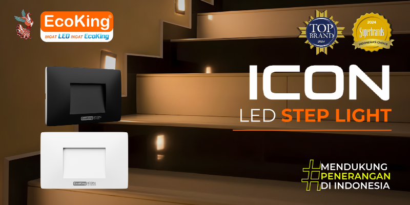 EcoKing - Pakai Lampu LED ini Bikin Tangga Kamu Lebih Elegan