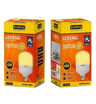 EcoKing - Produk LED BULB - LED LEGEND WARM WHITE
